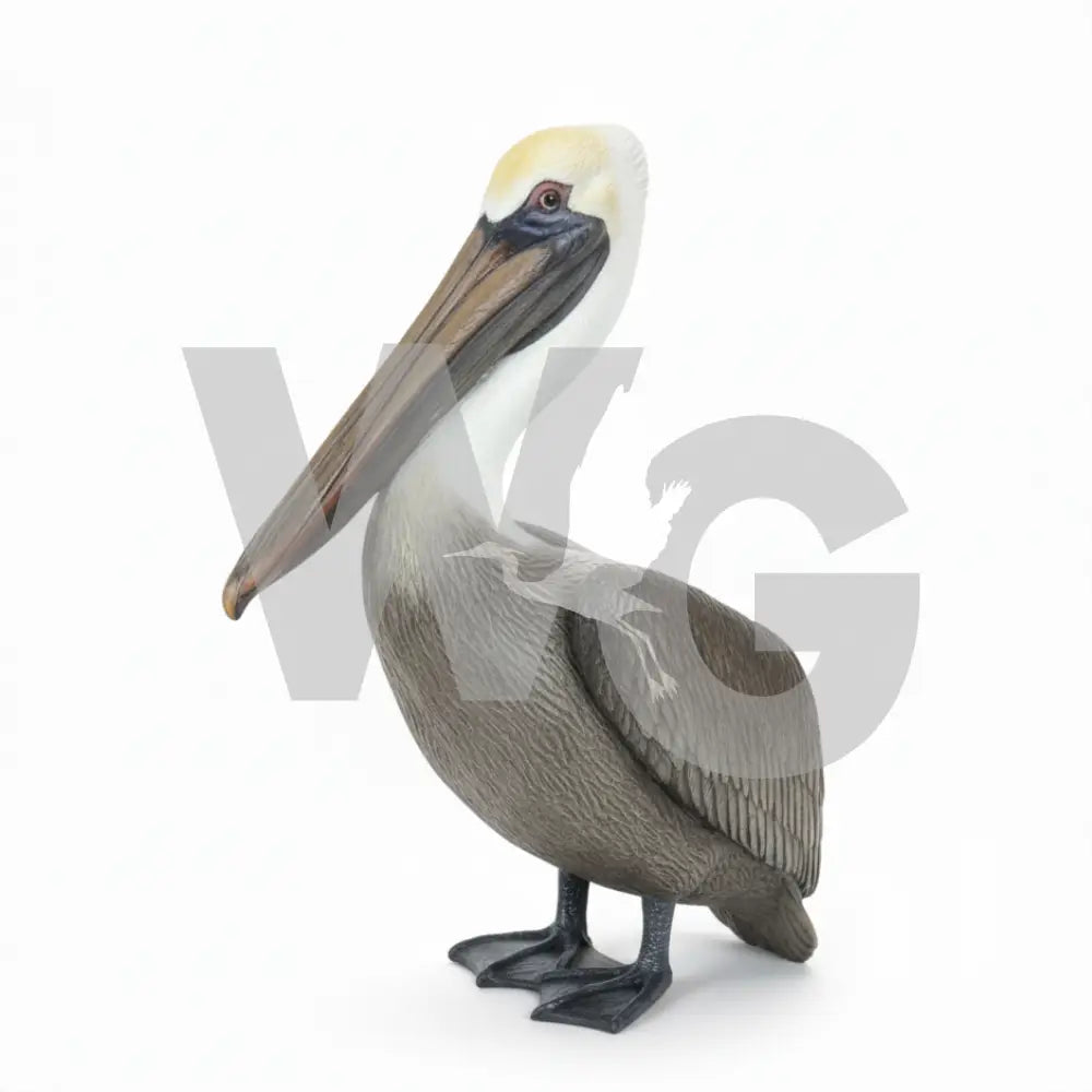 Life Size Pelican Diorama Model/Mount – Wilderness Graphics, Inc.